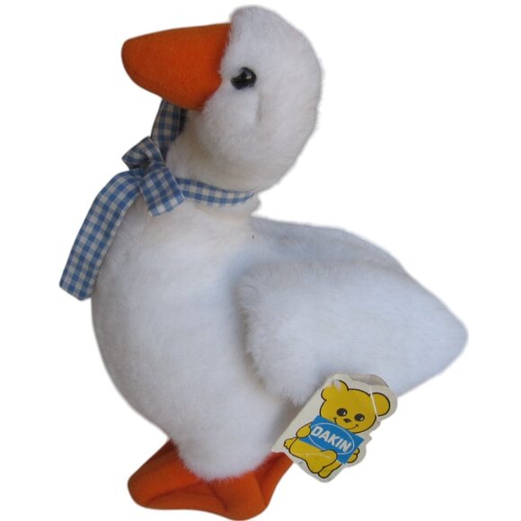Dakini | Toys | Vintage 8s Dakin White Duck W Orange Bill Feet Nature Babies Plush Easter | Poshmark